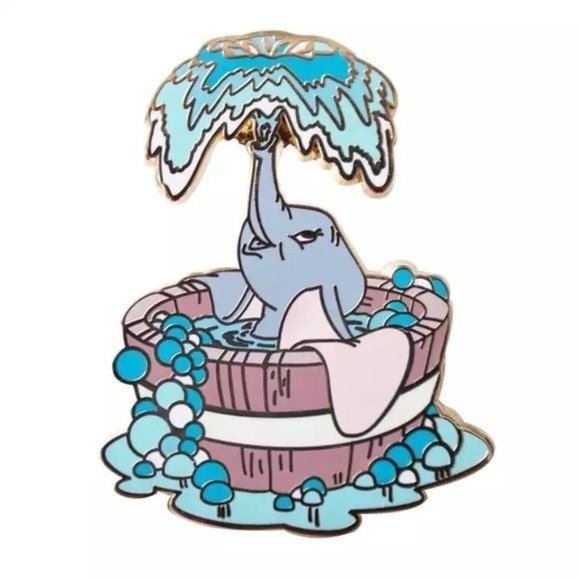 No brand / Not sure | Jewelry | Dumbo Bubbles Enamel Pin Flair Elephant ...